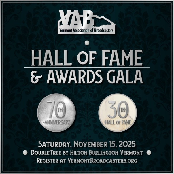 2025 VAB Hall of Fame & Awards Gala | Vermont Association of Broadcasters